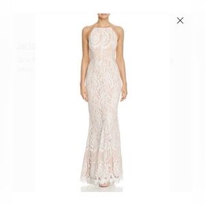 Jarlo London | Dresses | Nwt Jarlo High Neck Lace Gown | Poshmark
